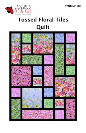 Tossed Floral Tiles Quilt Pattern – Stitch Morgantown